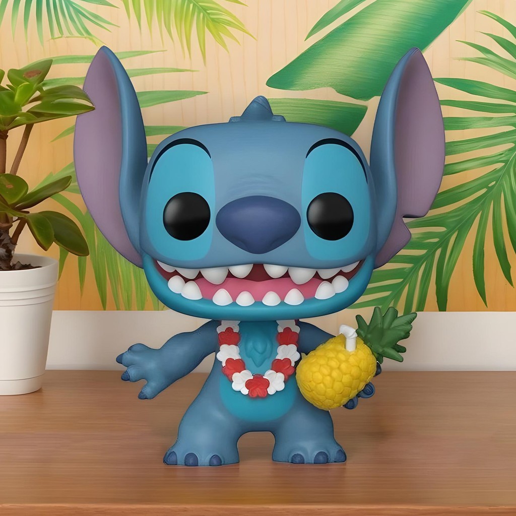 Pineapple S titch Anime Figures Resin Cartoon Character Statues 15cm ...