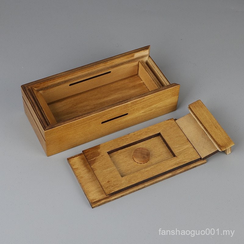Master Retro Luban Storage Box Cassette Hidden Box Concealed ...