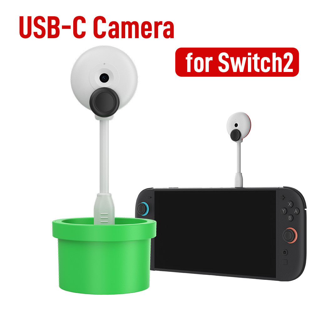 USB-C Camera with stand for Switch 2 Accessories 720P Video Capture ...