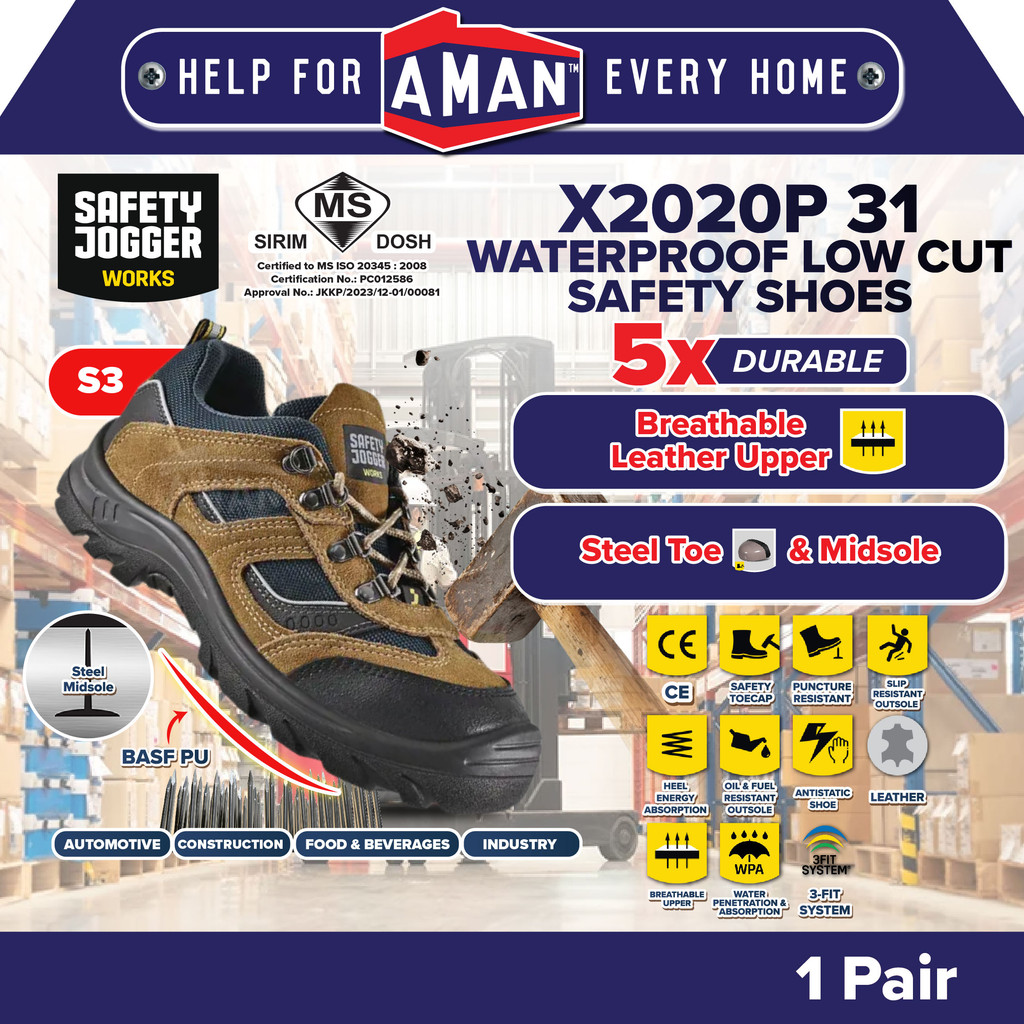 safety jogger shoe - Prices and Promotions - Jun 2026 | Shopee Malaysia