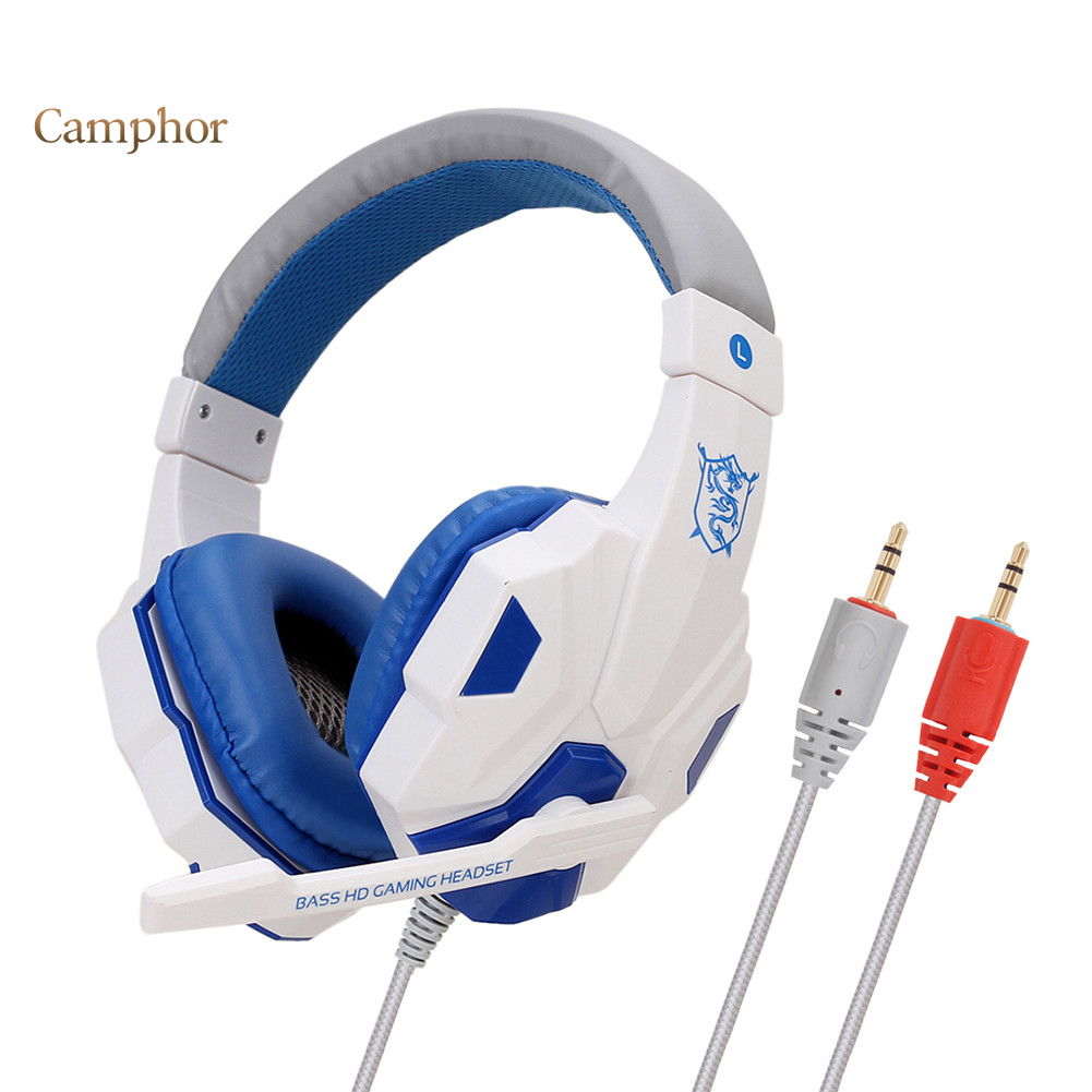 Camphor Soyto SY830MV Stereo Gaming Headset Volume Control Headphone ...