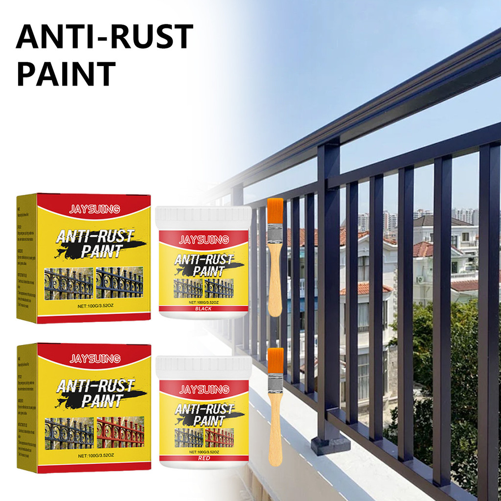XinpinJayusing Derusting Paint Iron Gate Railing Metal Anti-Rust ...
