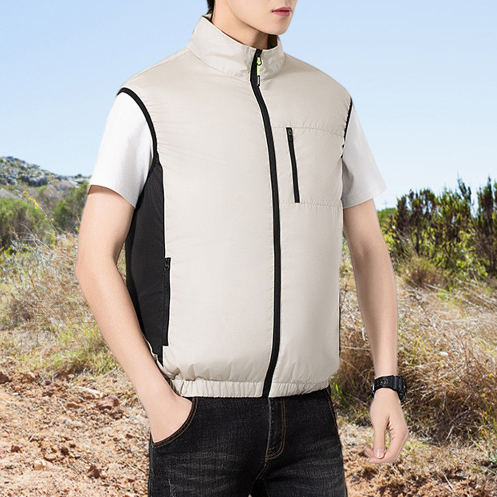 Cooling Vest with 2 Fans Ice Fan Vest 3 Speed Adjustable Wearable ...