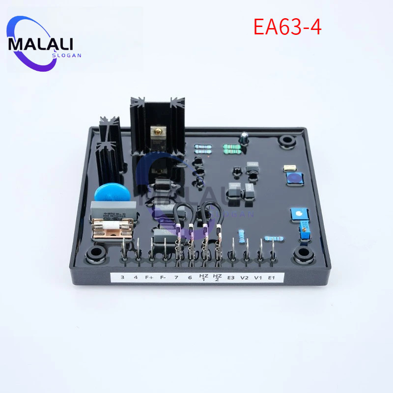 Malali AVC63-4A Brushless Generator Voltage Regulator EA63-4 AVR Automatic Brushless Excitation ...