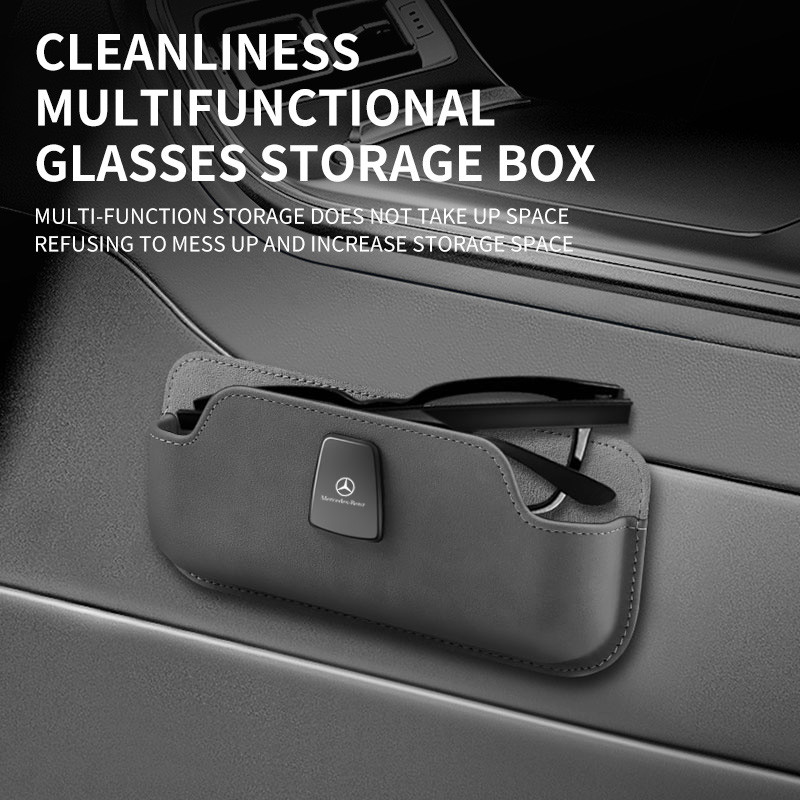 Mercedes-Benz suede glasses box CLA W205 W212 W213 W246 W176 W205 GLB ...