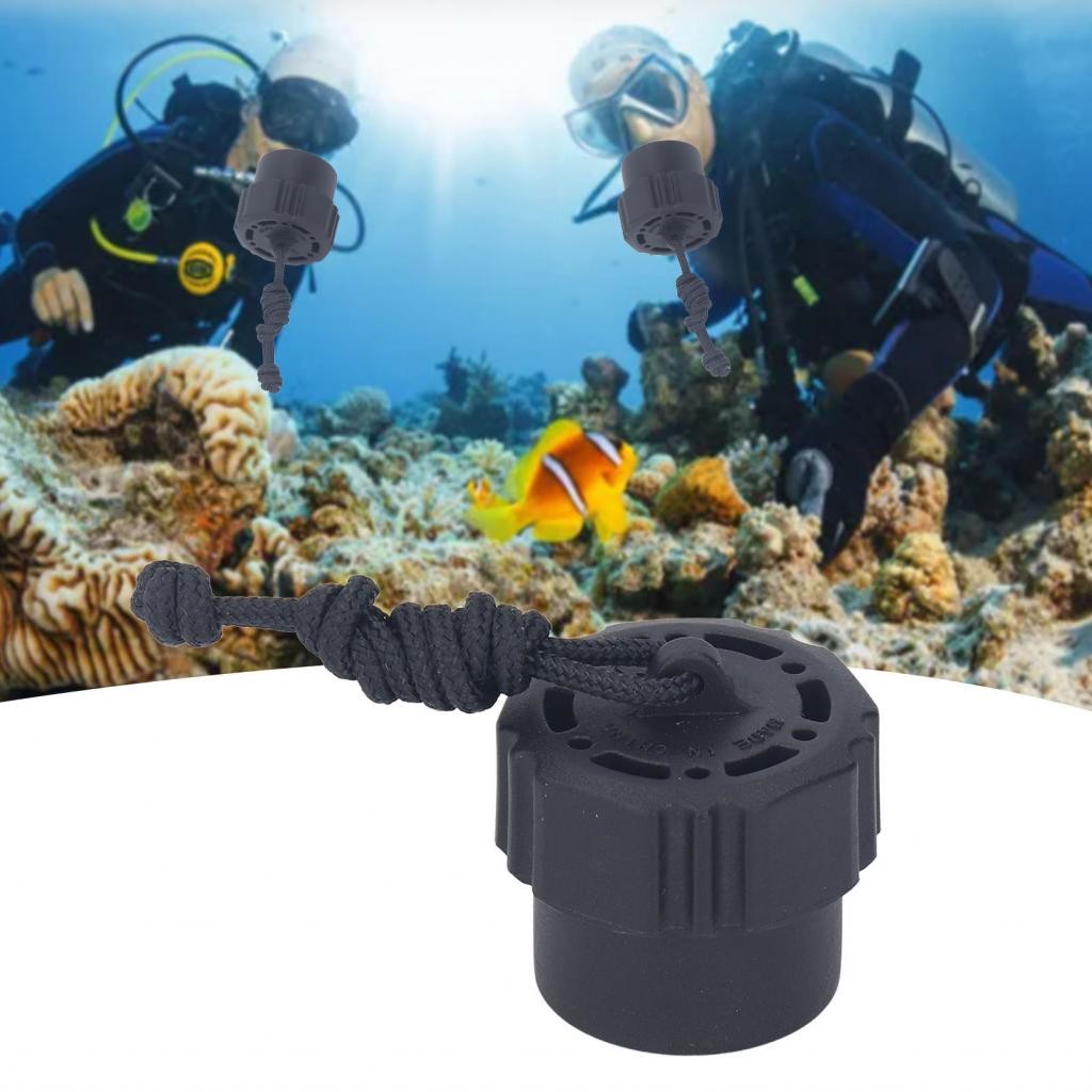 Diving Dust Cap Sturdy Scuba Tank Valve Threaded Plug for Din 1ST Stage ...