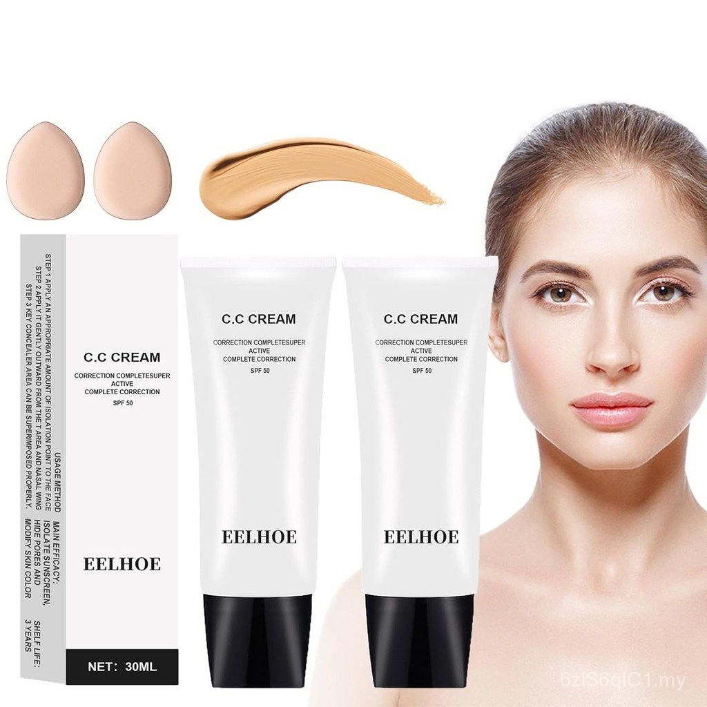 Skin Tone Adjusting CC Cream Spf 50, Colour Correcting Self Adjusting ...