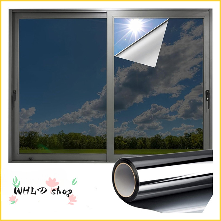 Thickened one way window privacy film decal, tinted home window, home ...