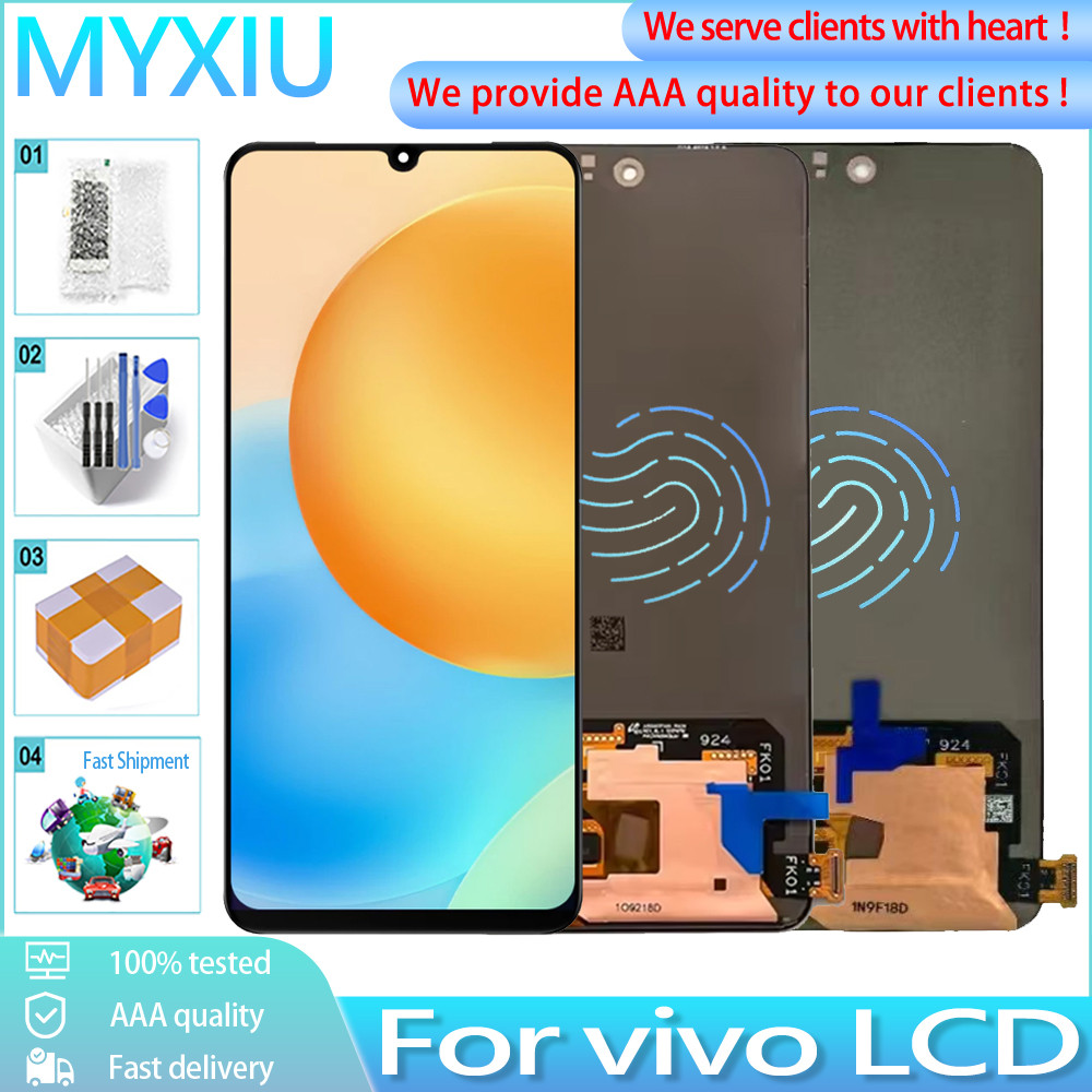 AMOLED For vivo V40 Lite 4G 5G V30 40 SE V30 Lite 5G V2327 LCD Display ...