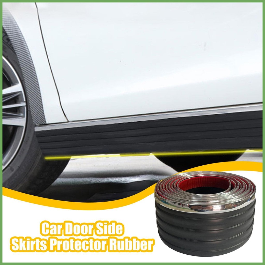 Car Door Side Skirts Front Bumper Guard Strip Reinforced Anti-Collision ...