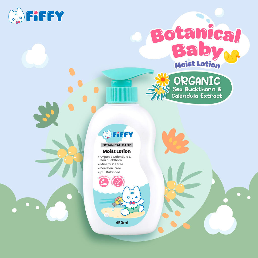 FIFFY BOTANICAL BABY MOIST LOTION (450ML) 98-14-001 | Shopee Malaysia