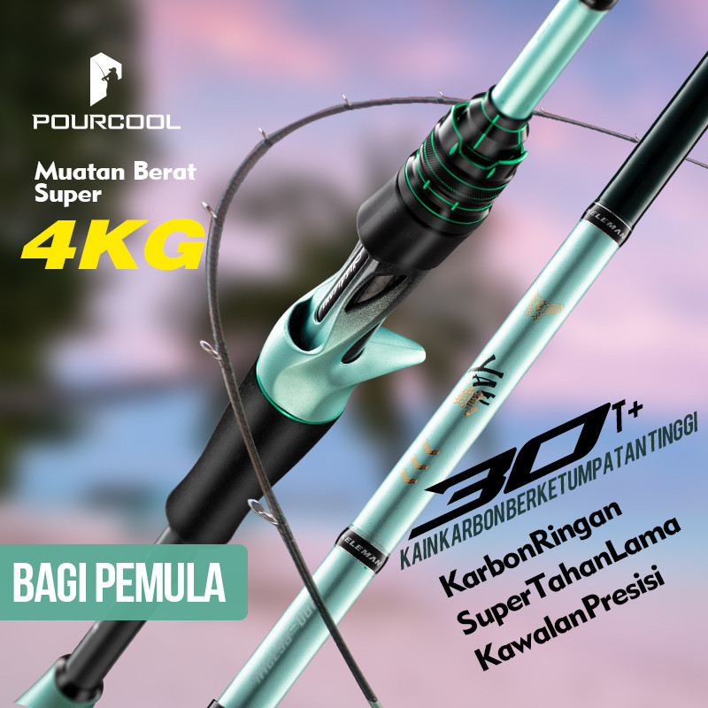 JIADIAONIMCPOURCOOL Yao Fishing Rod,2-Piece Spinning & Casting Rod ...