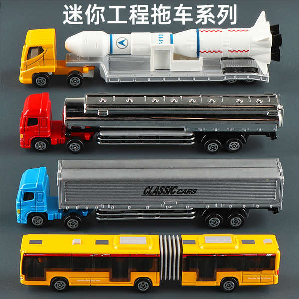 lori mainan besar toys for boys Alloy memanjangkan treler pengangkutan ...