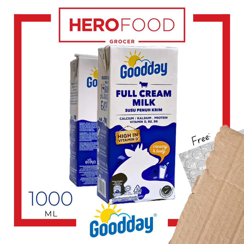 GOODDAY UHT Full Cream Milk 1L | Shopee Malaysia