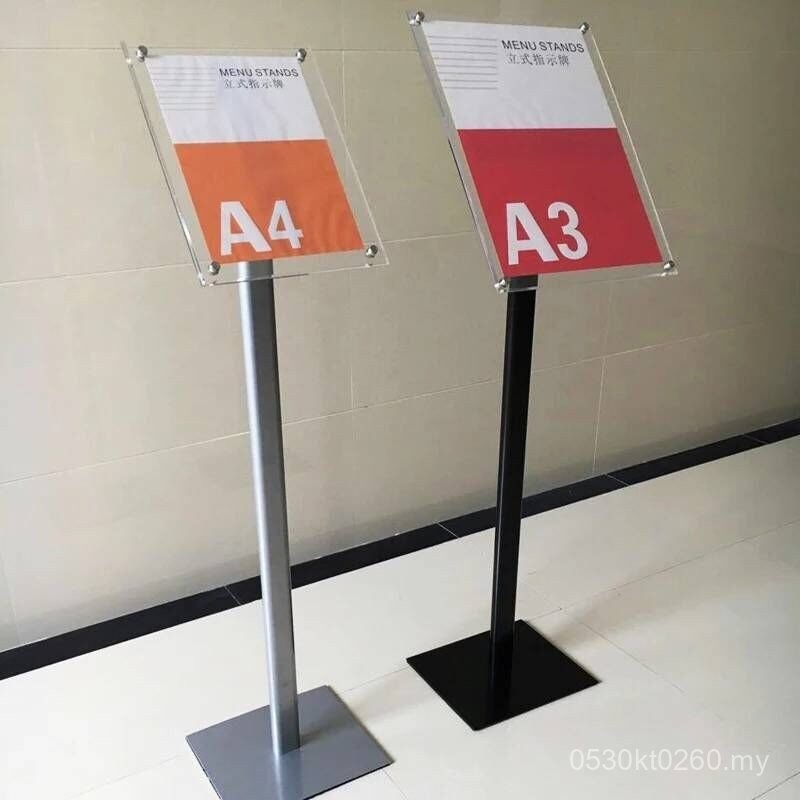 Acrylic Stand Sign Sign Standing Guide Sign Advertising Display Guide ...