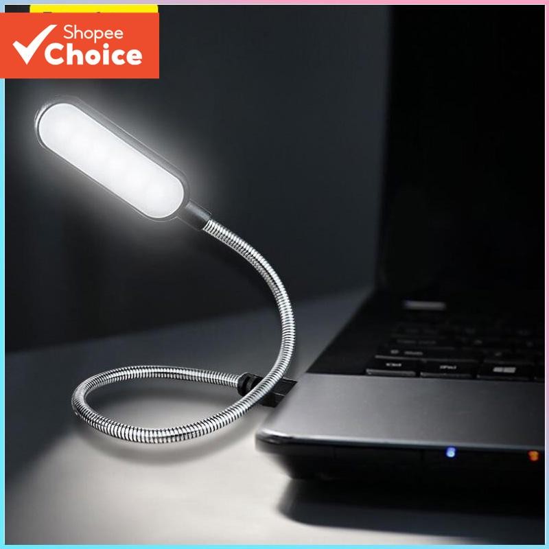 Portable USB LED Table Lamp Flexible 6leds USB Lamp for Power Bank Mini ...