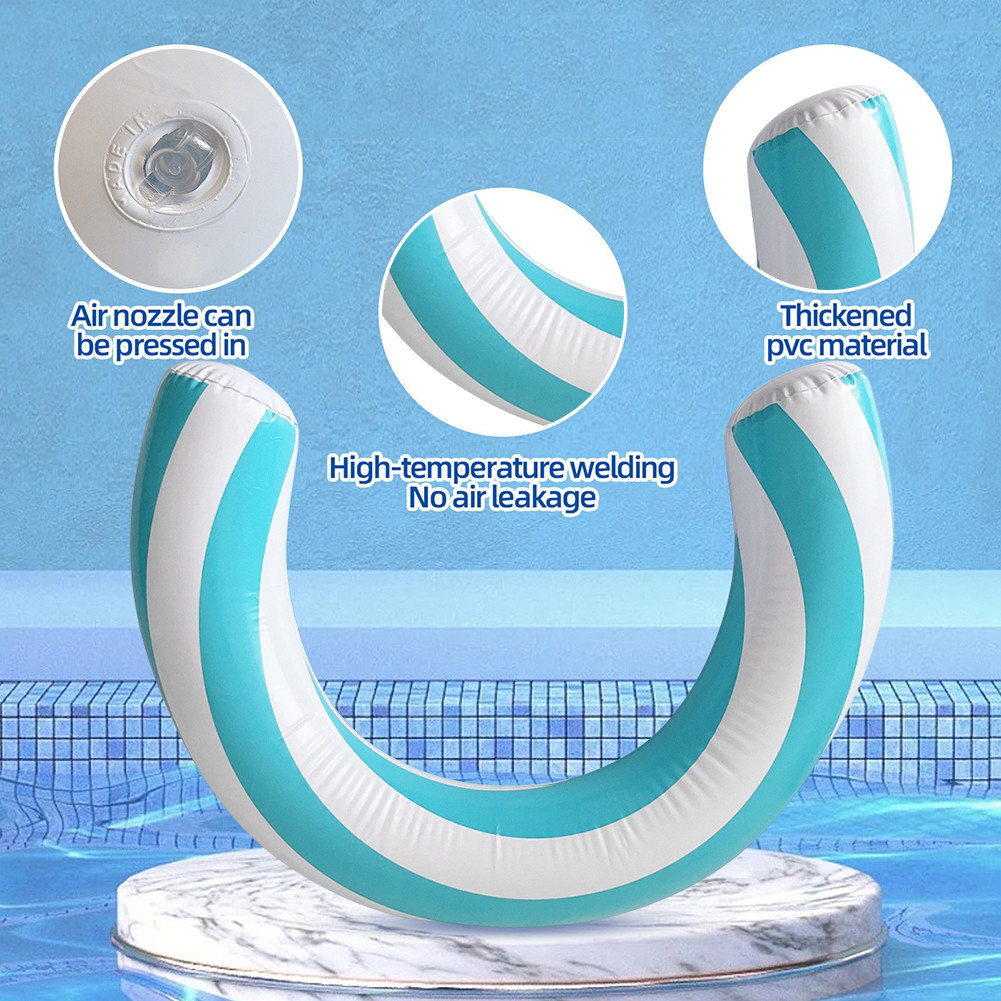 Inflatable Buoyancy Stick High Buoyancy Curved Swimming Noodle Portable ...