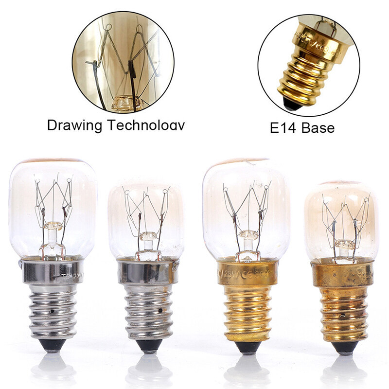 High Temperature Bulb 15W 25W E14 300 Degree Microwave Oven Light Bulbs ...