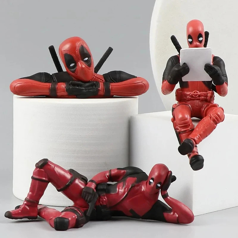Deadpool Action Figure Car Interior Decoration Table Ornament ...