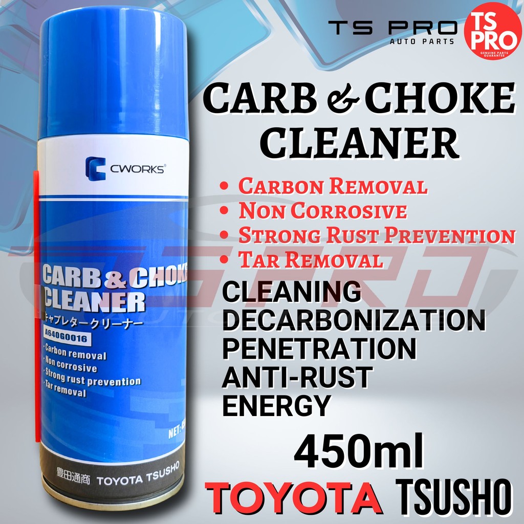 CWORKS Carburetor & Choke Cleaner Spray 450ml A640G0016 | Shopee Malaysia