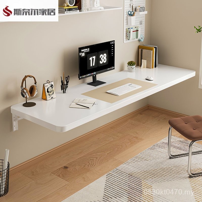 Household Suspended Wall-Mounted Table Foldable Computer Table Foldable ...