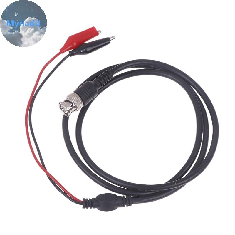 MyriadU Oscilloscope Test Probe Lead Cable BNC Male Plug Q9 To Dual ...