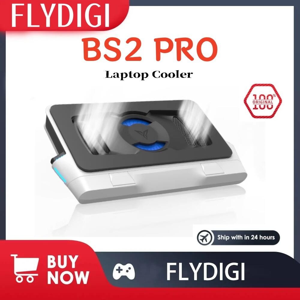 Flydigi BS2 pro Laptop Cooler Overclocking Pressure Air Dual Noise Reduction Intelligent ...