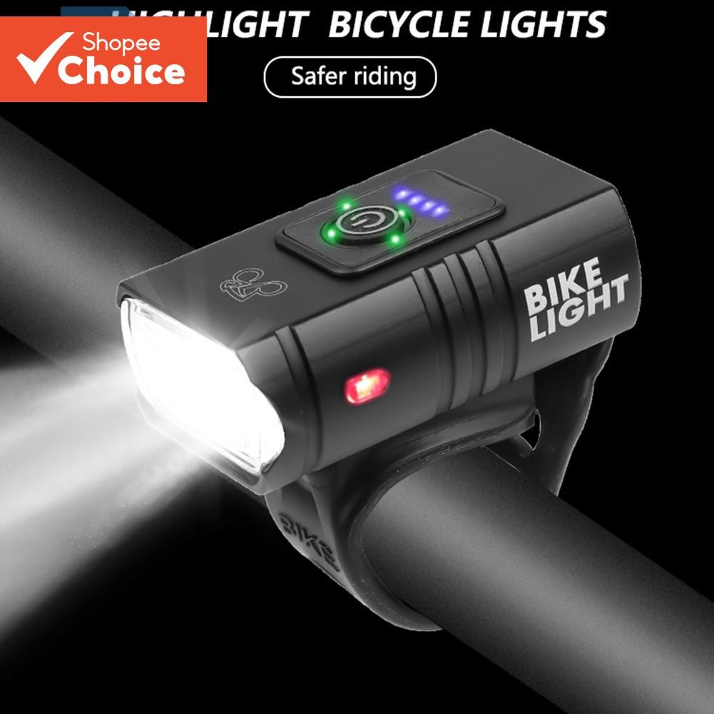 LED Bike Light 10W 6 Modes Waterproof Portable USB Rechargeable For ...