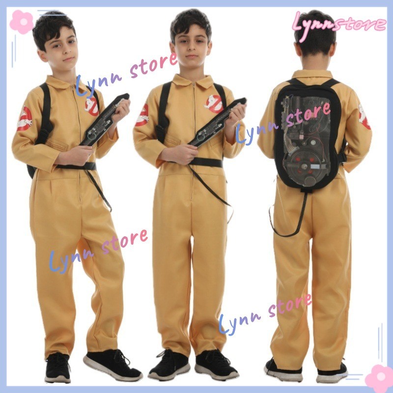 GHOSTBUSTERS Cosplay Costume Ghost Busters Halloween Costume Jumpsuit ...