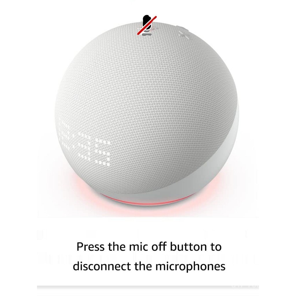 New Product 2022 Echo Dot 5th Generation Smart Speaker Alexa Clock ...