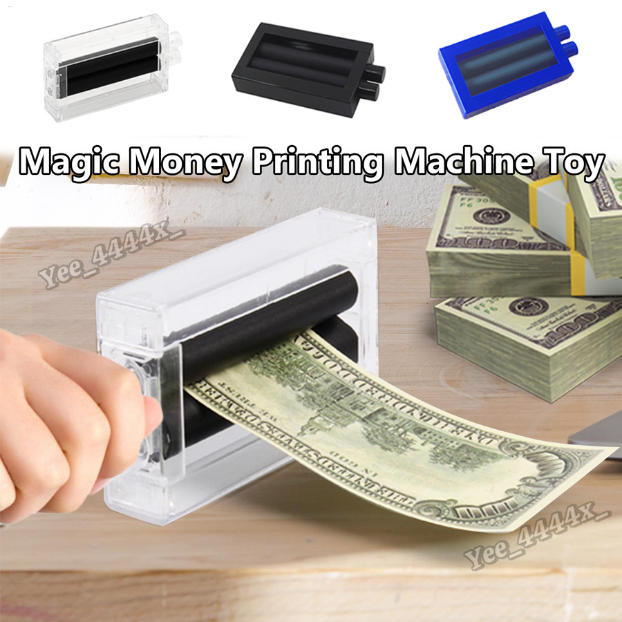 Fantastic Magic Money Printer Fun Magic Prop Bill Printing Machine Tool ...