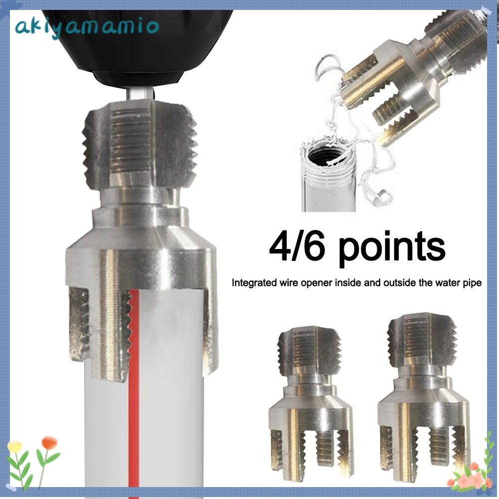 AKIYAMAMIO PPR Water Pipe Opener Tap, 4/6 Points Internal/External ...