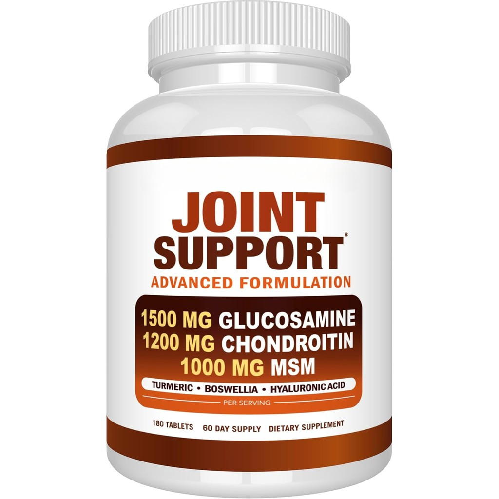 Arazo Nutrition Glucosamine Chondroitin Turmeric Msm Boswellia - Joint Support Supplement for ...