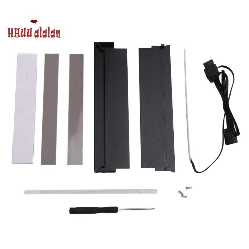 5V-3PIN ARGB RAM Heatsink Cooler Memory Cooling Vest DDR3 DDR4 DDR5 Memory Heatsink for Desktop ...