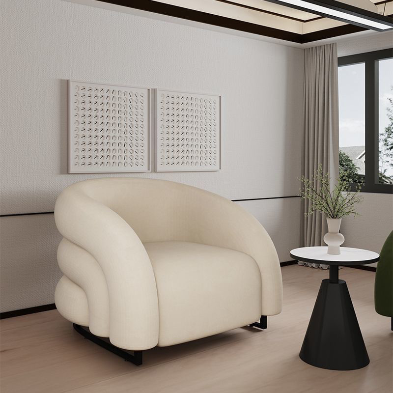 Nordic Influencer Premium Single Sofa Chair Modern Simple Retro Single ...
