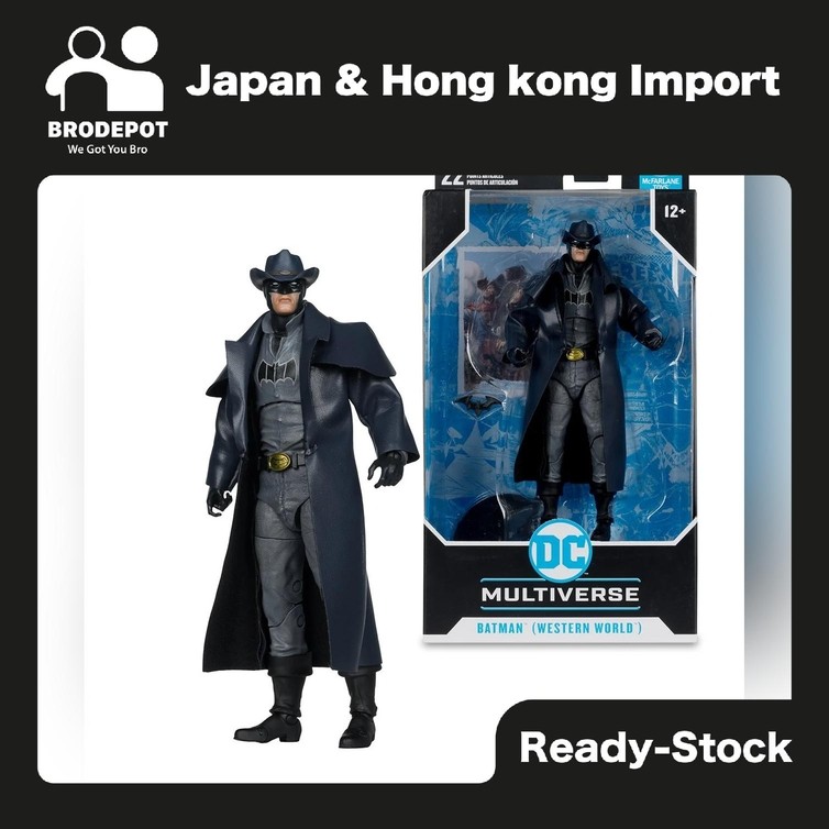 [Ready stock] McFarlane DC MULTIVERSE 7IN COWBOY BATMAN Western World ...