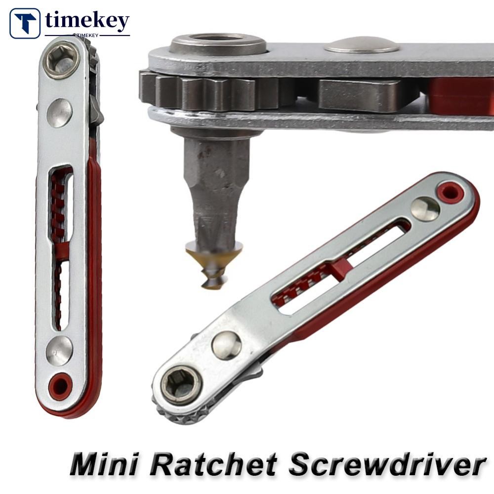 TIMEKEY Multifunctional Bidirectional Ratchet Flat Head Elbow Flat ...