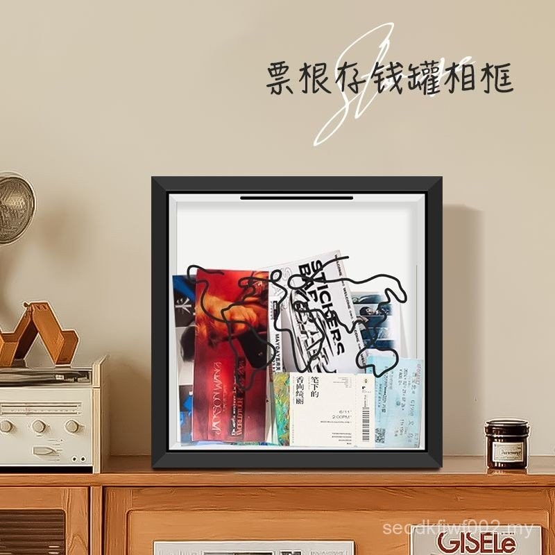 Ticket Stub Storage Photo Frame Acrylic Time Fragment Travel ...