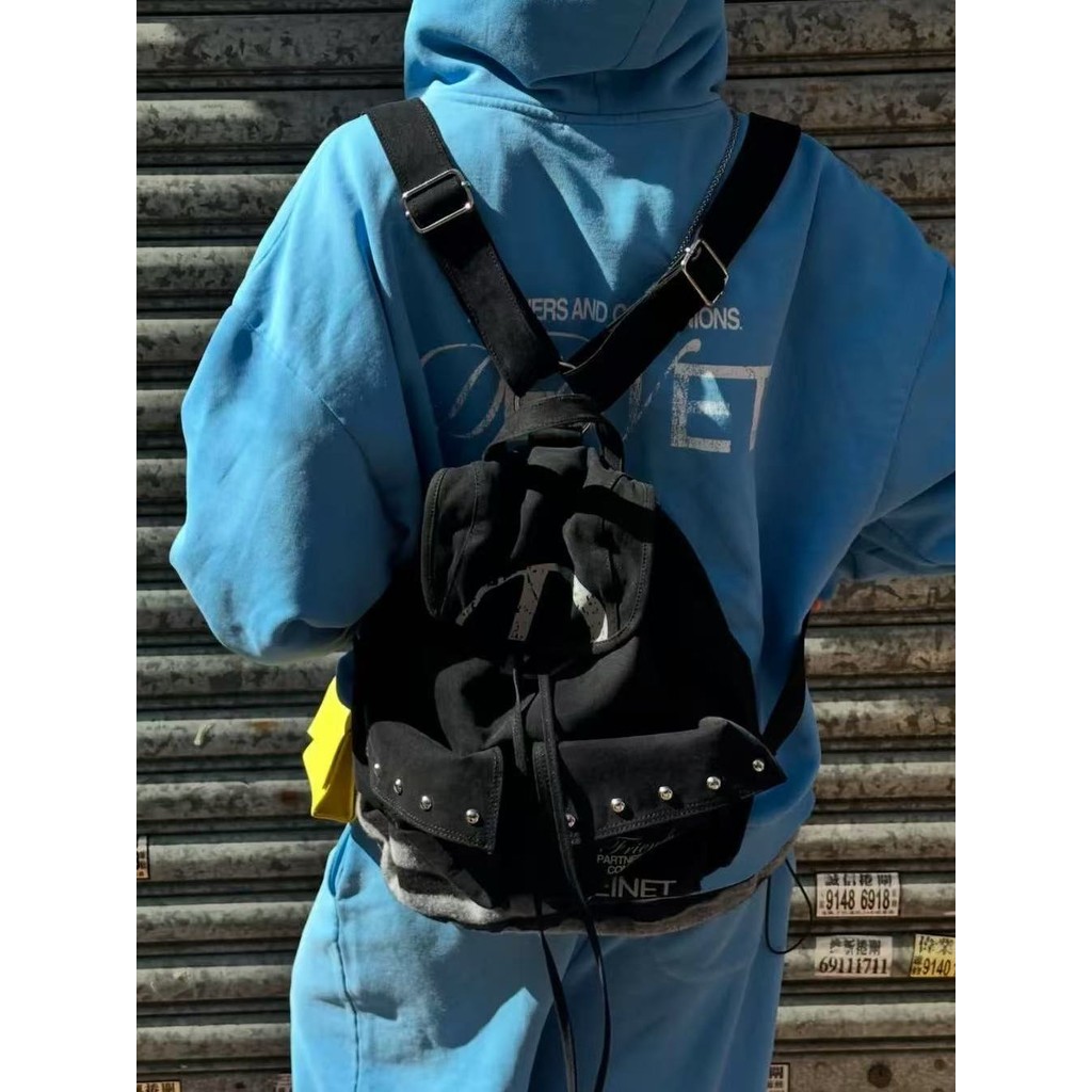 Beg galas deinet Jenama Pereka Korea 25 Spring Baharu D Logo Rivet Beg ...