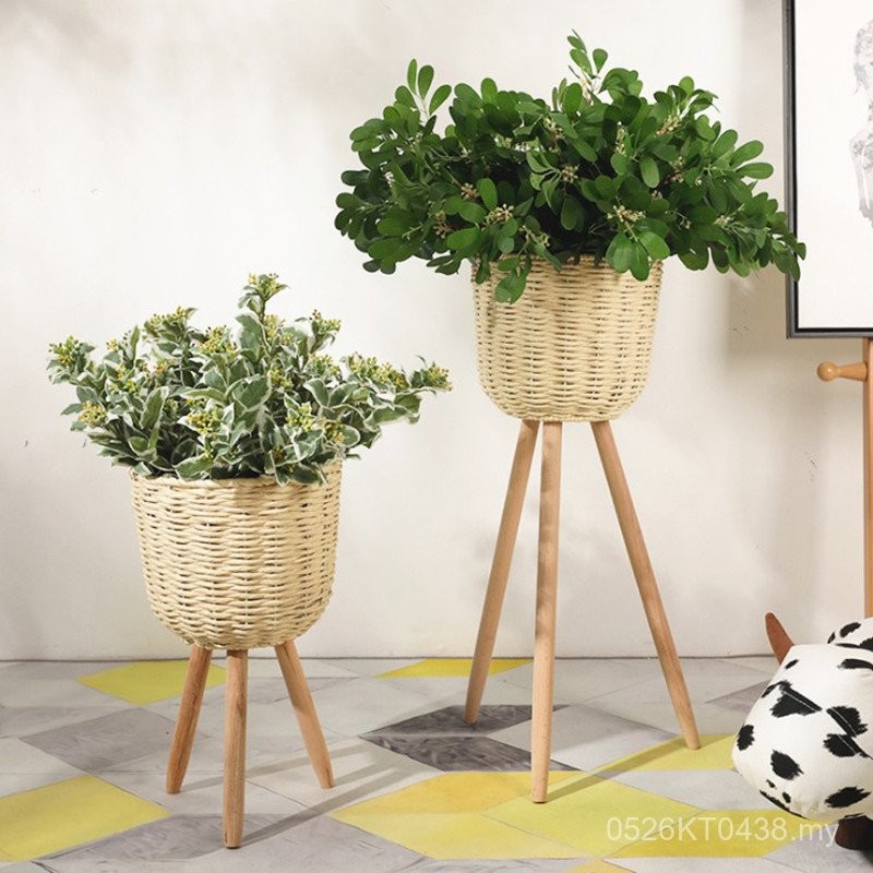 Household Separate Nordic Flowerpot Stand Living Room Flower Stand ...