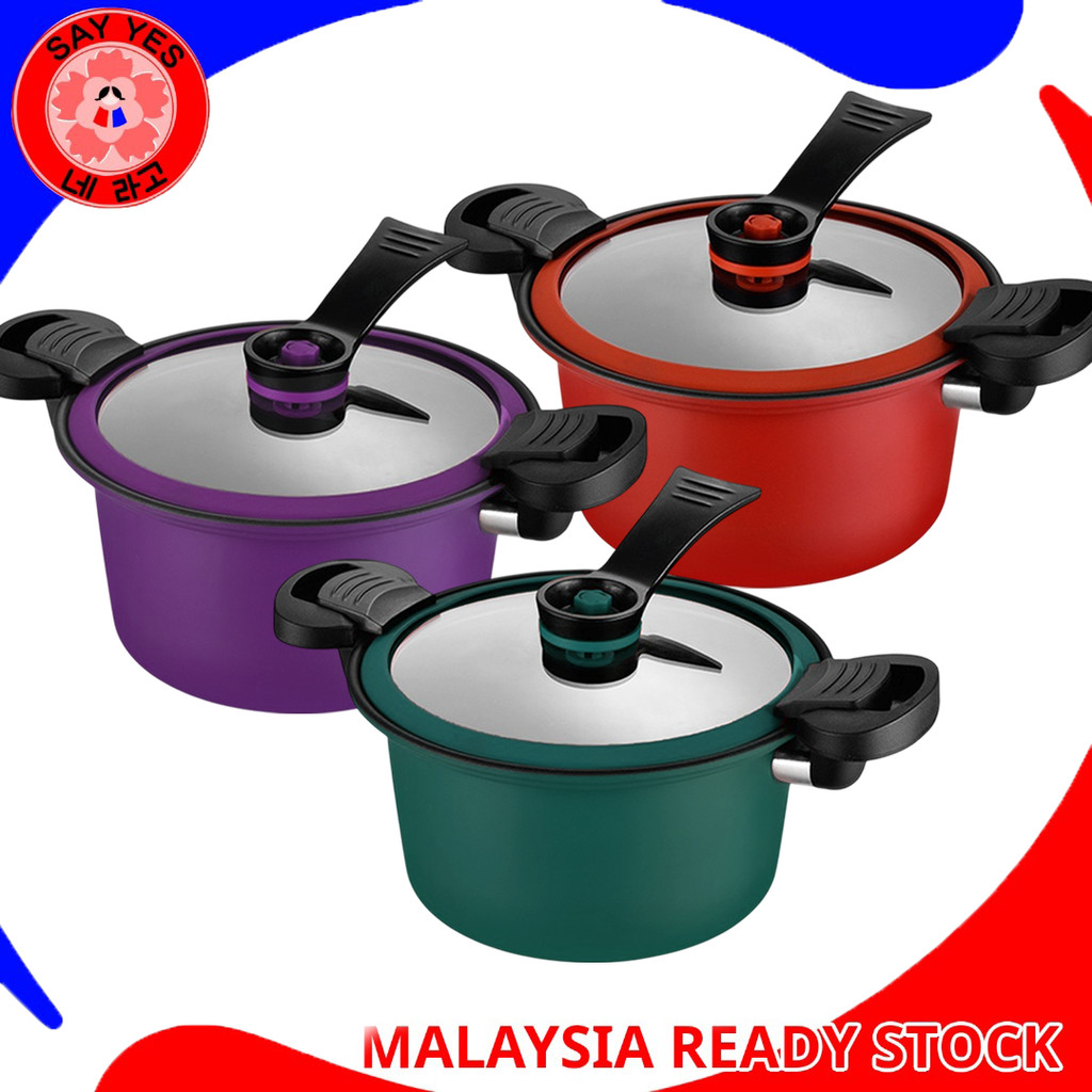SayYes Periuk Masak Low Pressure Non Stick Surface Multifunctional Home ...