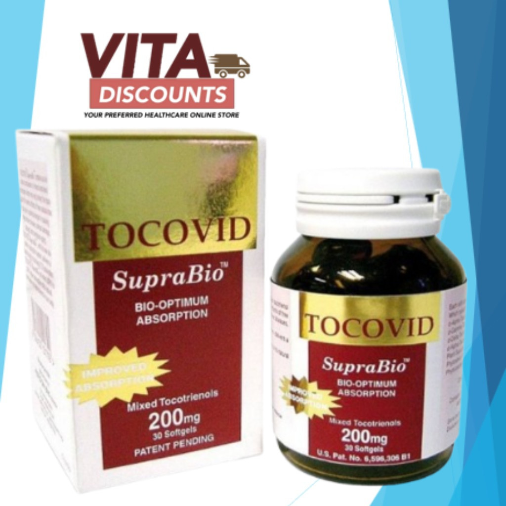 TOCOVID SUPRABIO 200MG SGELS 30S PACK-OF-1/2 EXP09/2026 | Shopee Malaysia