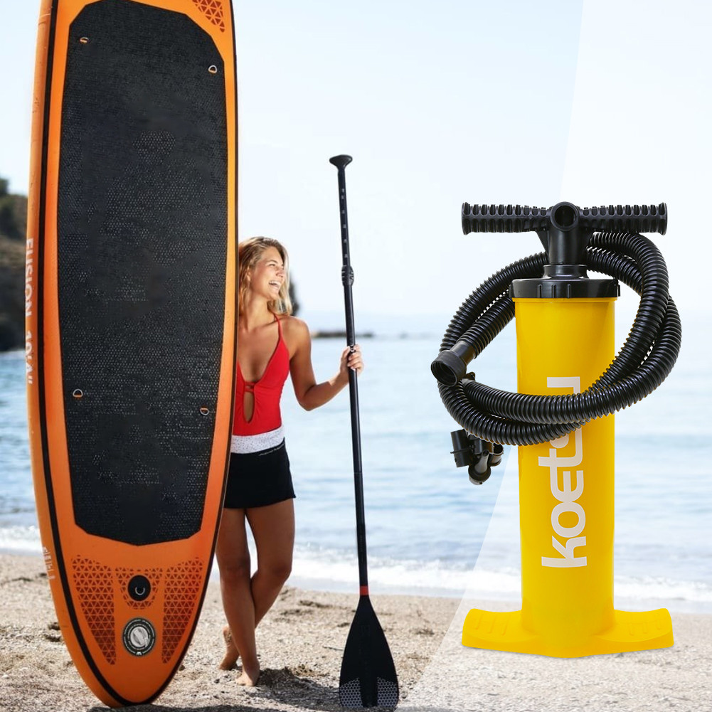 4L Kayak Air Pump Double Action Inflation Pump Handheld Air Inflator ...