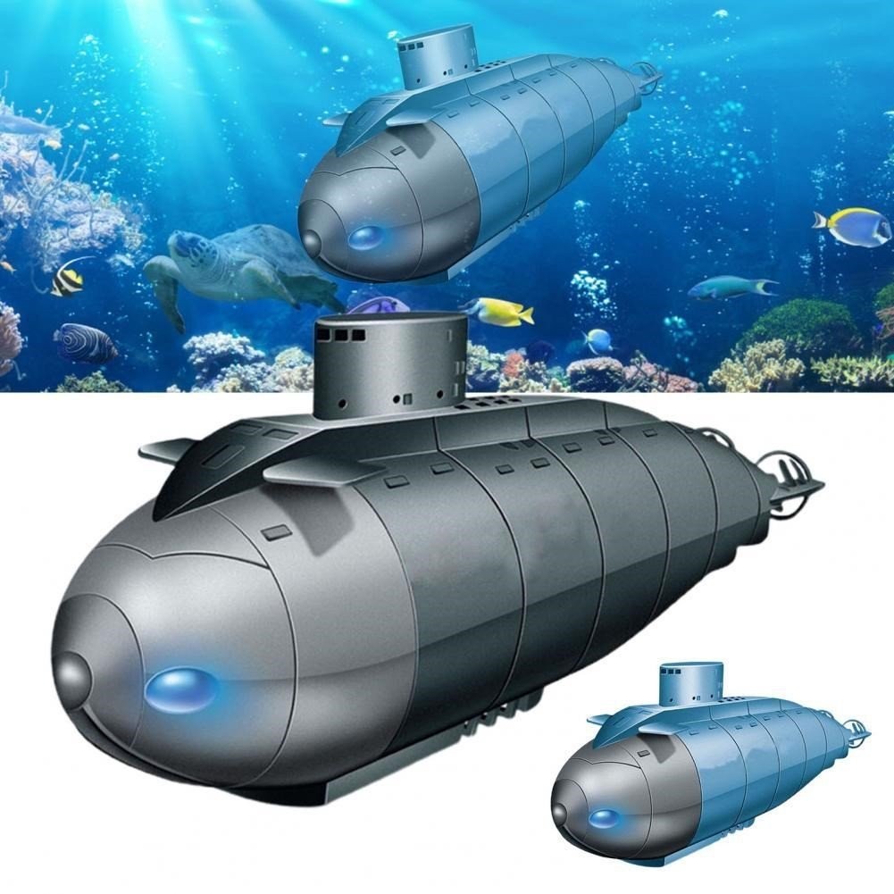 Mini RC Submarine Speed Boat 6 Channels Smart Electric Dron | Shopee ...