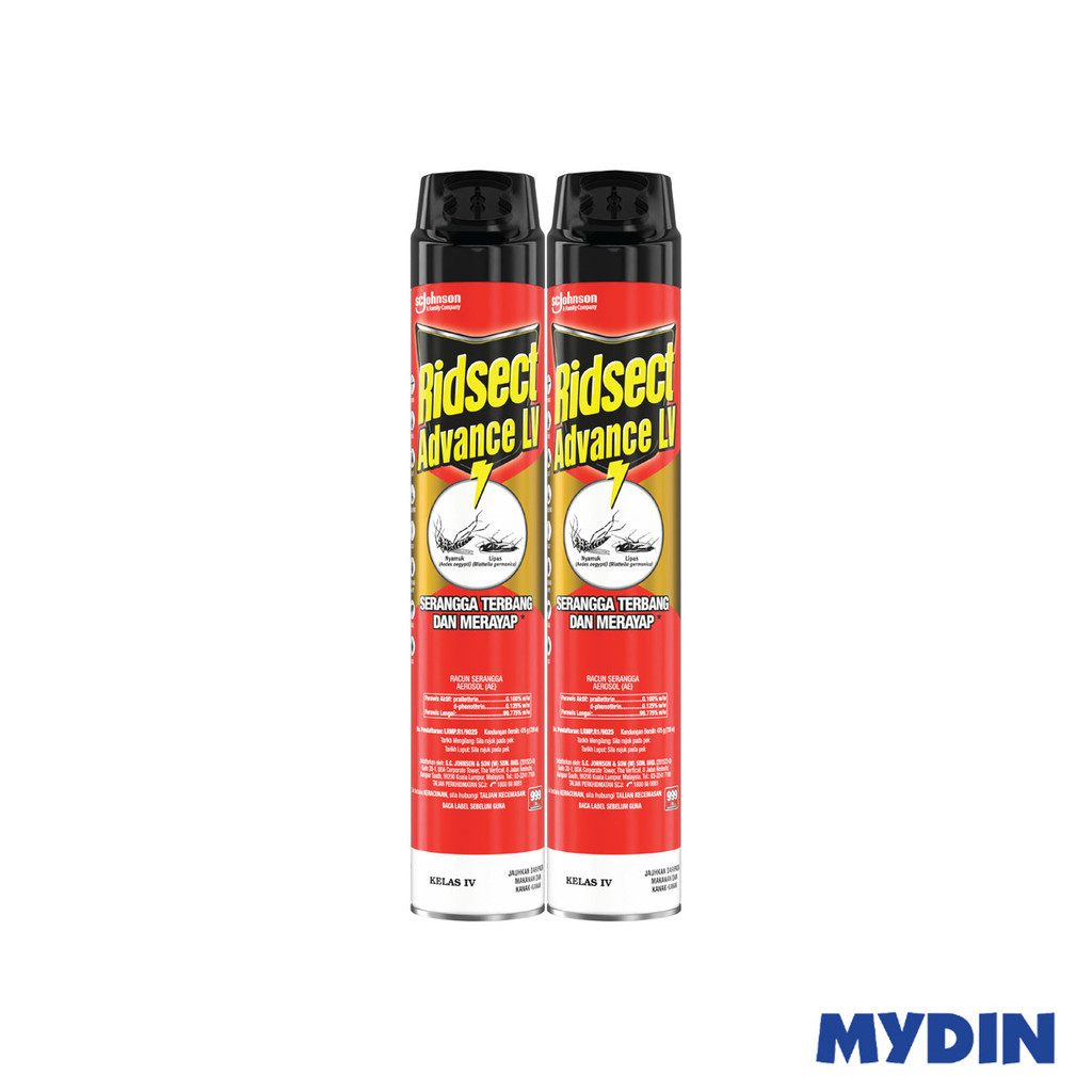 Ridsect Advance LV Aerosol (2 x 720ml) | Shopee Malaysia