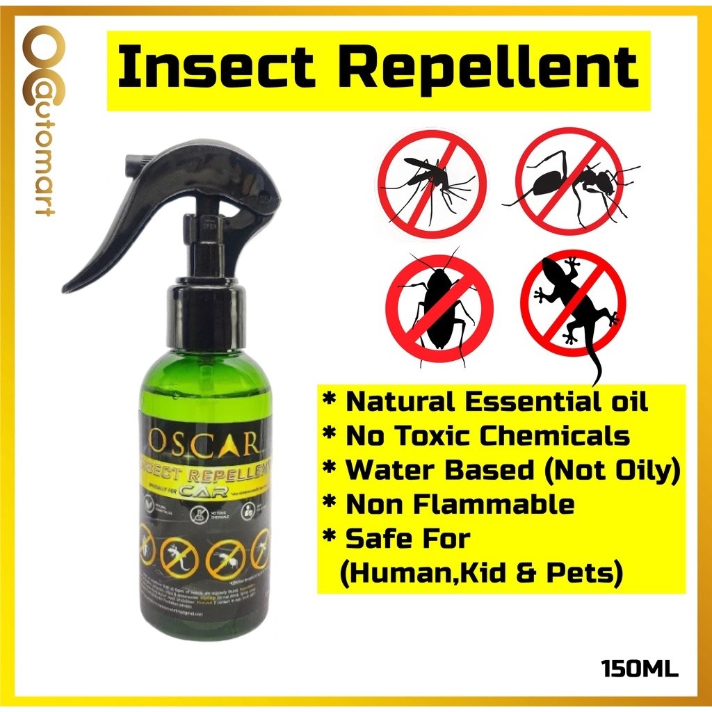 Oscar Insect Repellent 150ml Spray Serangga Lipas Semut Kamitetep ...