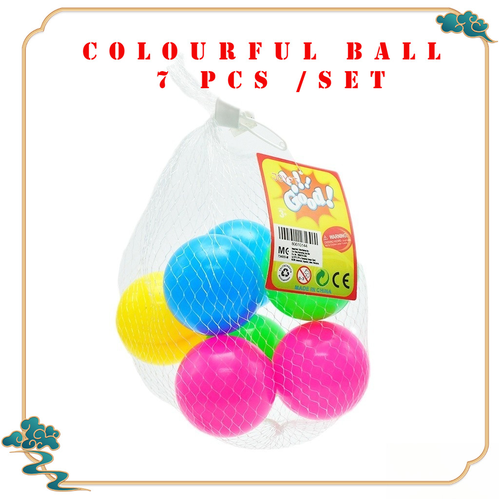 LAST STOCK Colourfull Ball Water Pool Ball/Beach Ball /Bola mainan/Bola ...