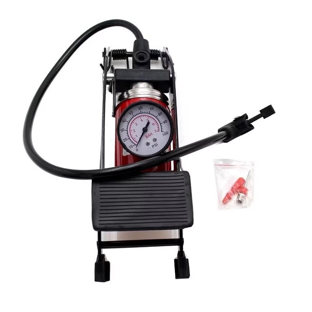 Portable Pump Foot Pump tyre Pam Kaki Angin Tayar Tire Inflator Pump ...