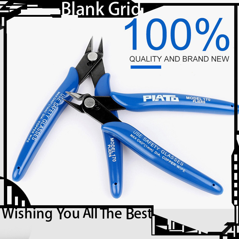 Professional 5-Inch Flush Cutters - Micro Wire Shear with Internal ...