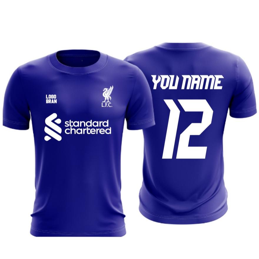 FREE CUSTOM NAMESET Liverpool Madrid Jersey Liverpool Soccer Jersey ...